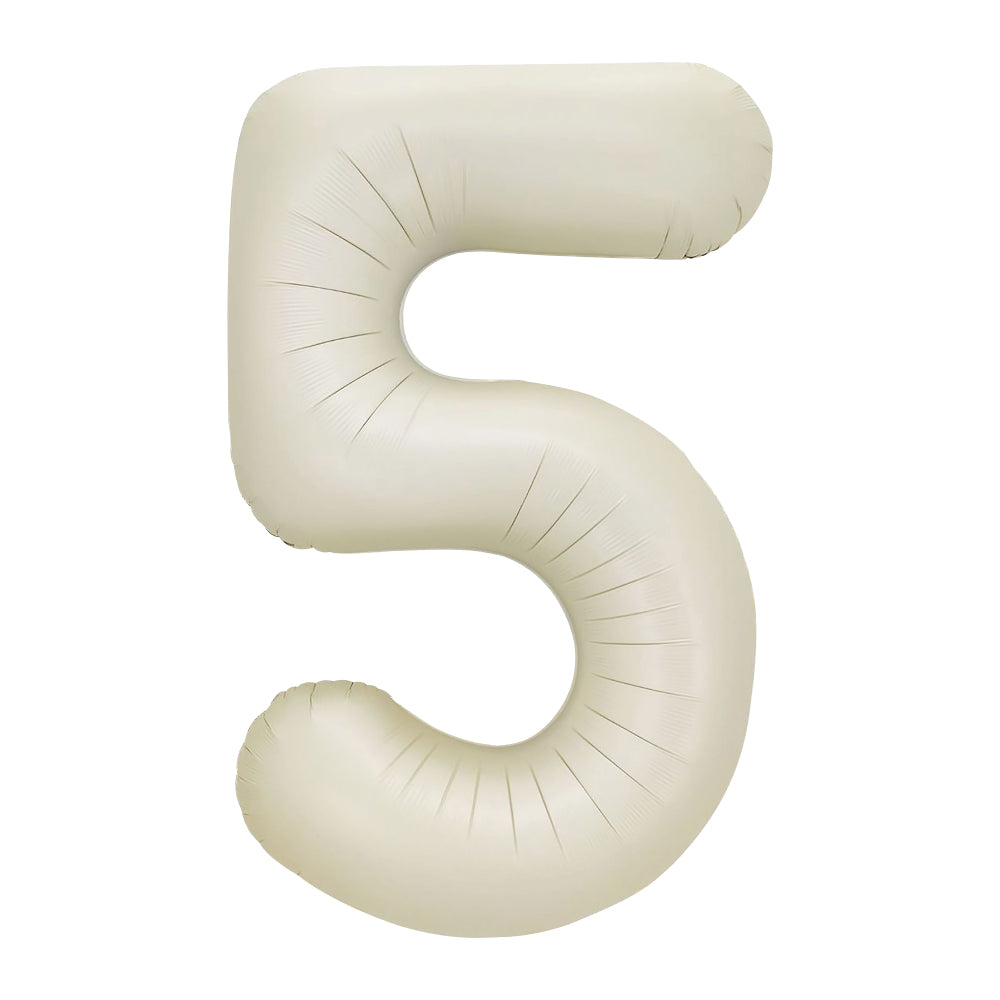 GLOBO METALIZADO NUMERO 5 ARENA | DISTRIBUIDORES SEMPERTEX– B2B Colombia