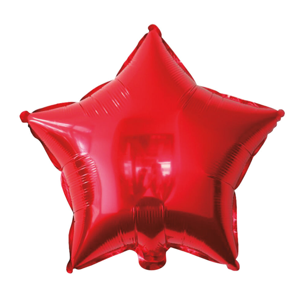 GLOBO METALIZADO ESTRELLA ROJO | DISTRIBUIDORES SEMPERTEX– B2B Colombia