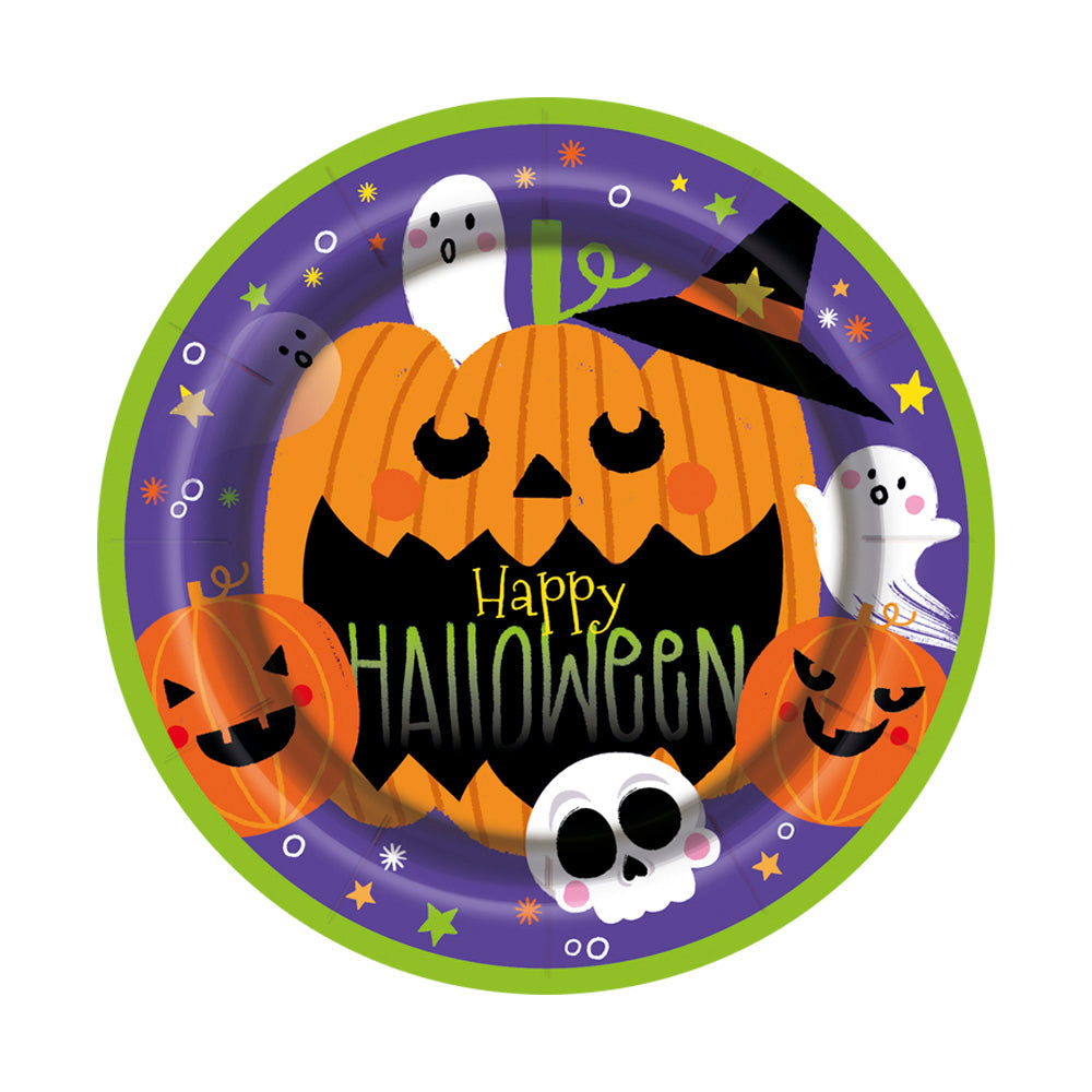 PLATO HALLOWEEN FRIENDS | DISTRIBUIDORES SEMPERTEX– B2B Colombia